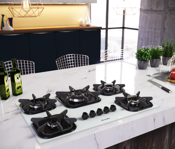 cooktop - Aluminum Cabinet